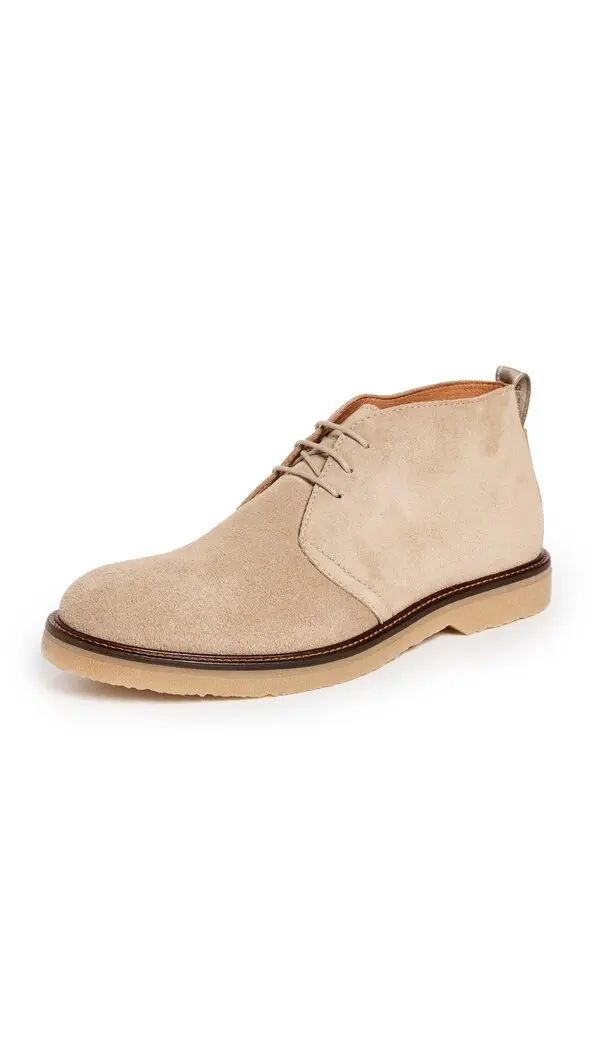 Shoe The Bear Kip Water Repellent Suede Boots In Sand - 70  display picture 1