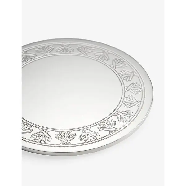 SOHO HOME Rochester Engraved -plated Coasters Set Of Four