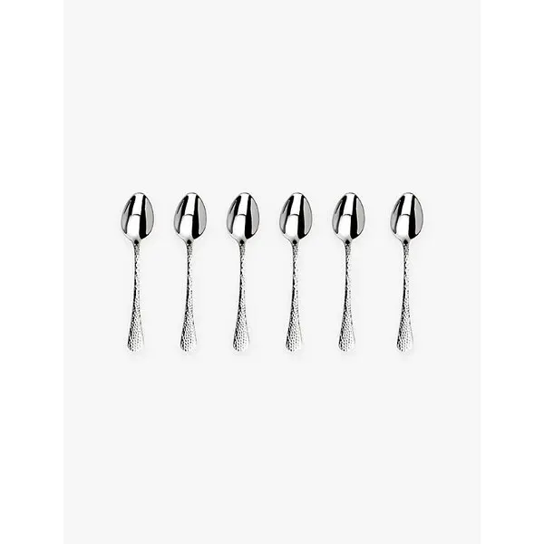 ARTHUR PRICE Avalon Stainless-steel Tea Spoons Set Of Six - Stainless Steel