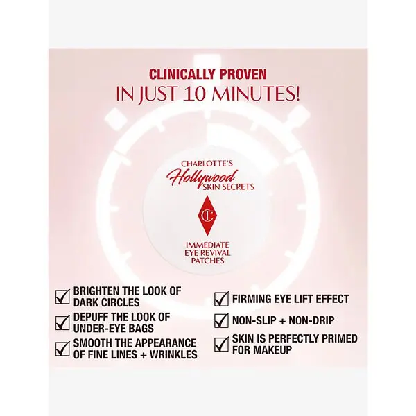 Charlotte Tilbury Charlotte's Hollywood Skin Secrets Immediate Eye Revival Patches 93g - One-color