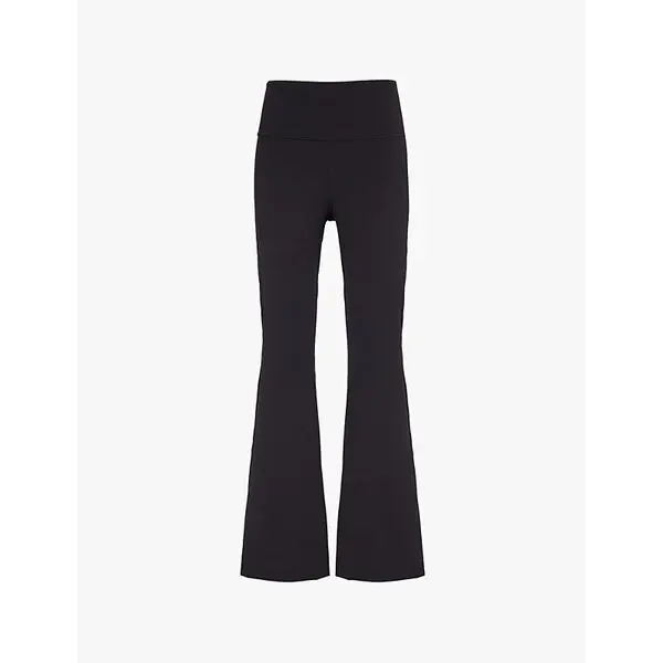 Lululemon Groove Flared-leg Regular Stretch-woven Trousers