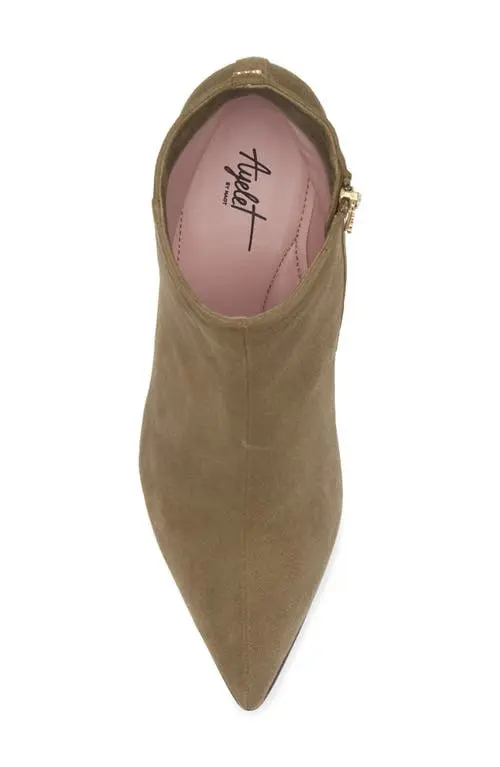 Naot Robin Bootie - Olive Suede