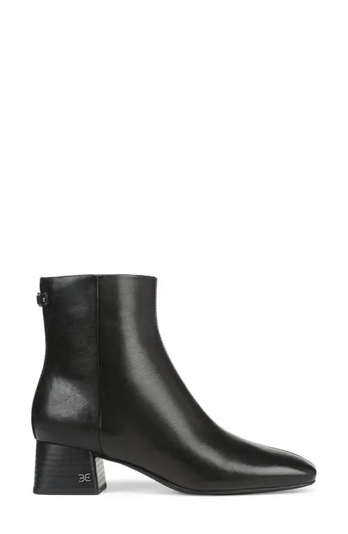 Sam Edelman Paige Ankle Boot - Black Leather