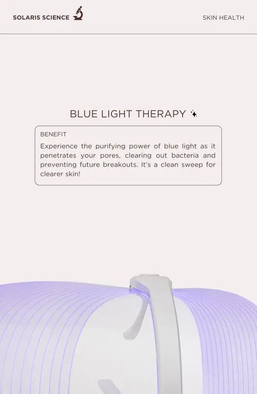 SOLARIS LABORATORIES NY How To Glow Led Mask - No Color