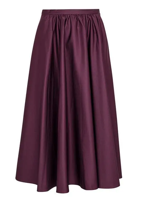 Rebecca Taylor Techy Sateen Skirt