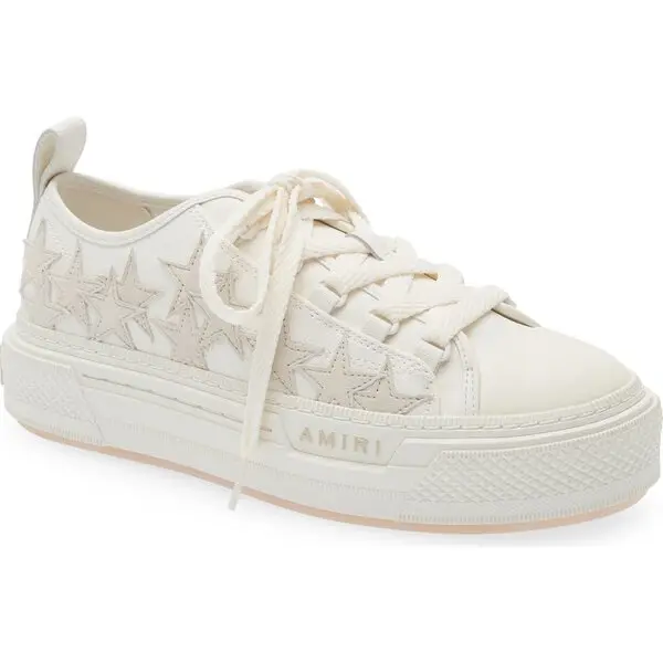 Amiri Stars Court Sneakers - Alabaster