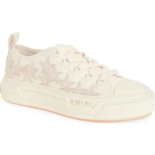 Amiri Stars Court Sneakers - Alabaster
