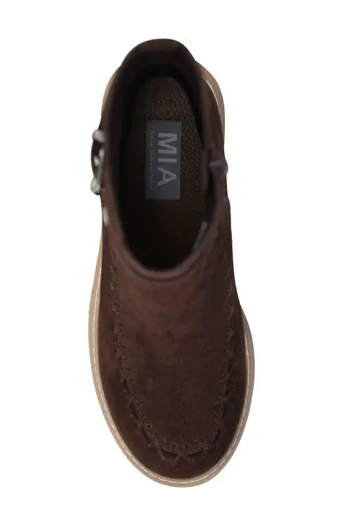 Mia Toula Platform Bootie - Espresso P