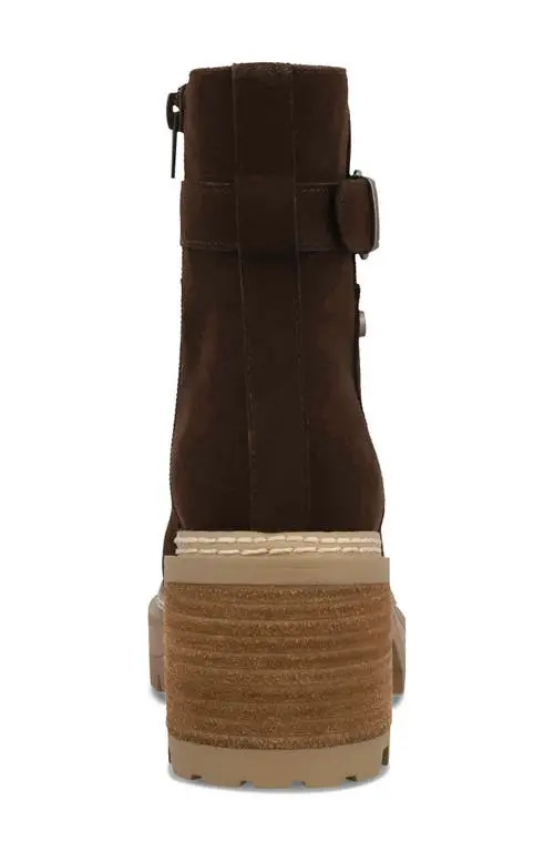 Mia Toula Platform Bootie - Espresso P
