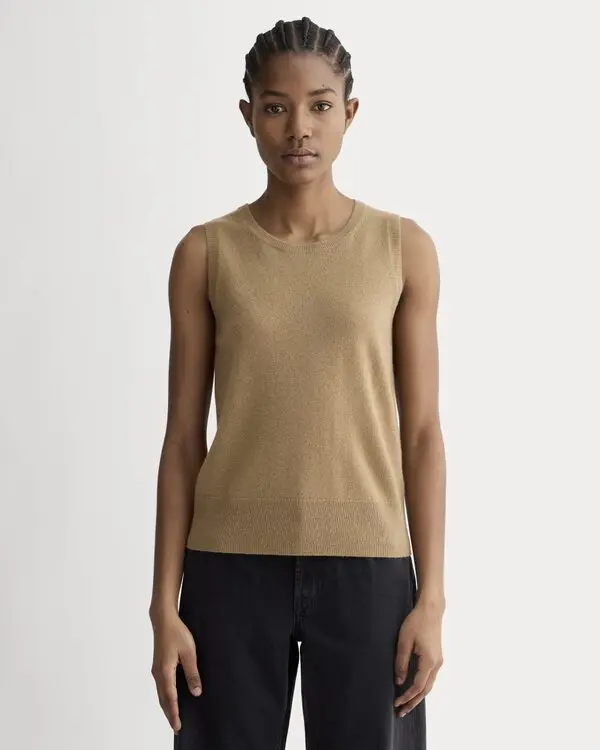 Everlane Classic Tank Top Sweater - Brown