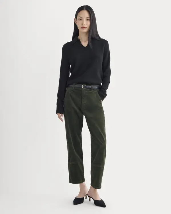 Everlane Utility Barrel Corduroy Pants