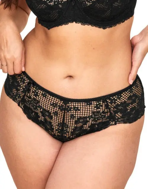ADORE ME Cinthia Hipster Panties - Black