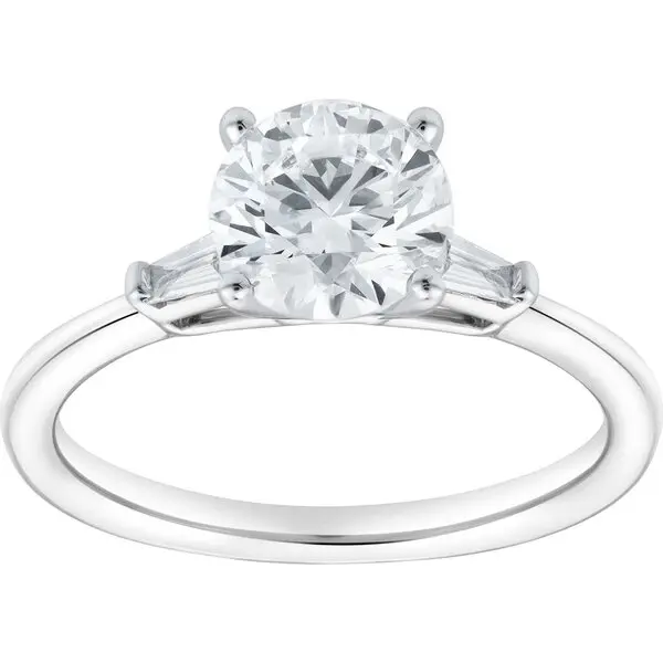 LUVMYJEWELRY Piper 1.05 Ctw Lab Grown Diamond Ring - 14k White Gold
