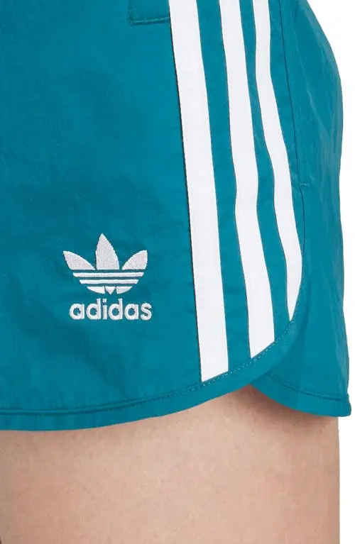 Adidas Adicolor Recycled Polyester Sprinter Shorts - Legacy Teal
