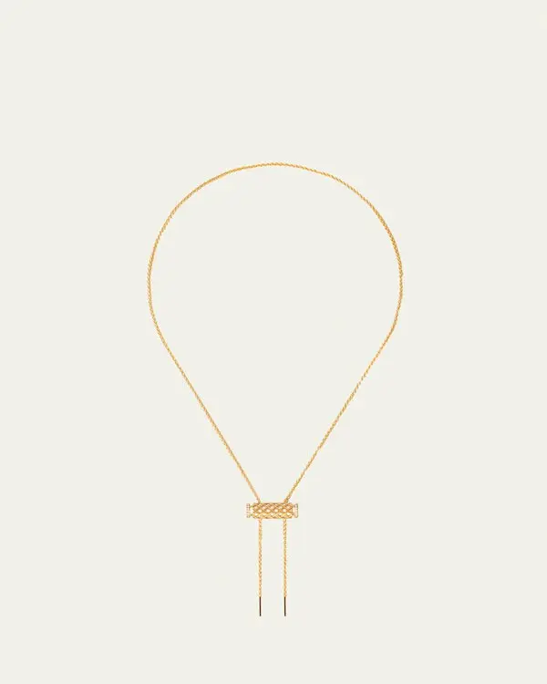 NOUVEL HERITAGE 18k Latch Pendant Necklace - Gold