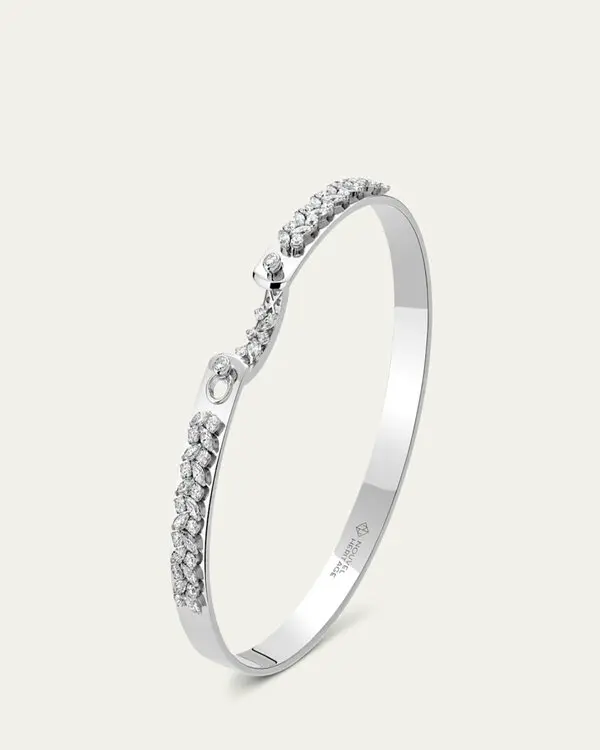 NOUVEL HERITAGE 18k Soiree Diamond Bangle - Rose Gold