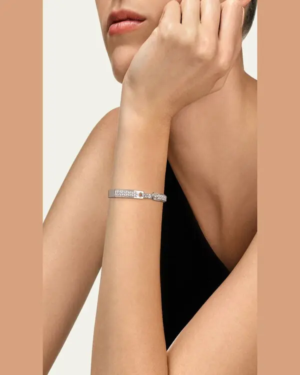 NOUVEL HERITAGE 18k Soiree Diamond Bangle - Rose Gold