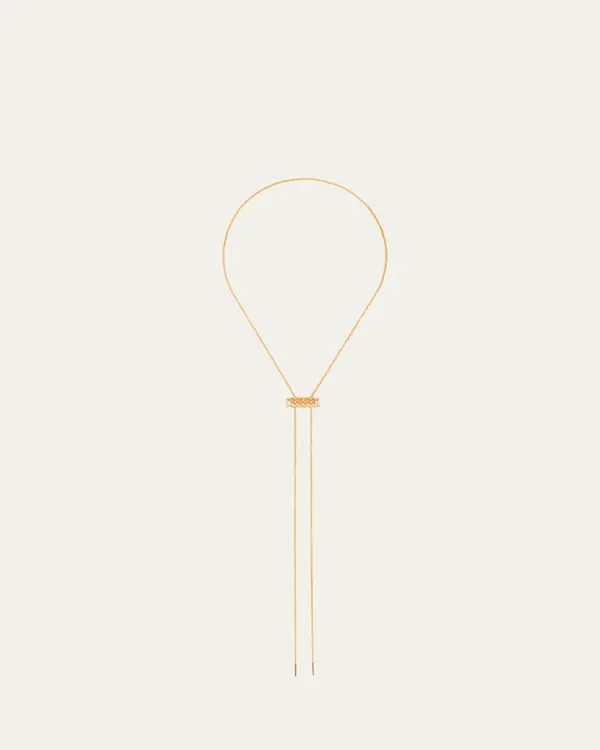 NOUVEL HERITAGE 18k Latch Pendant Necklace - Gold