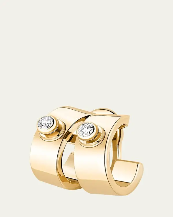 NOUVEL HERITAGE 18k Ear Clip With Diamonds - Gold