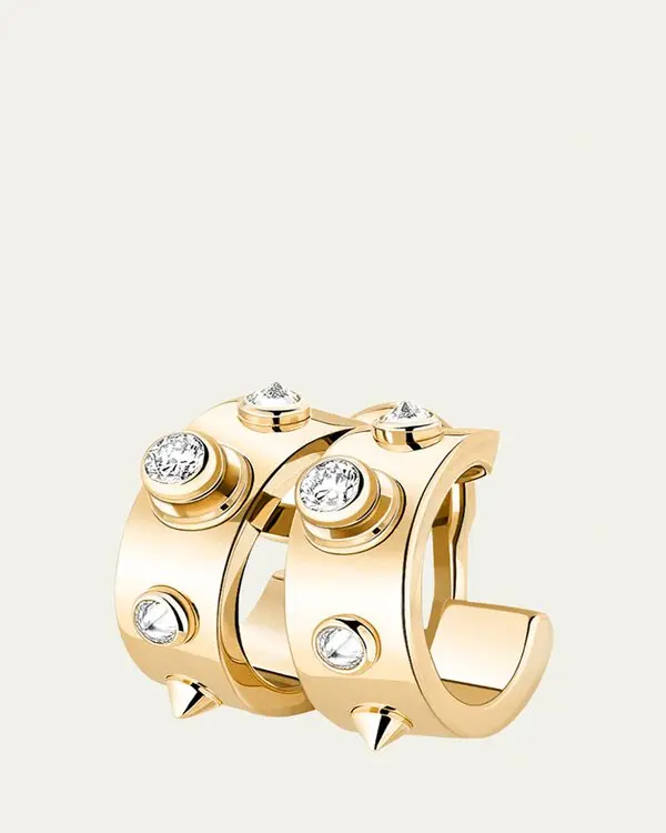 NOUVEL HERITAGE 18k Ear Clip With Diamonds - Gold