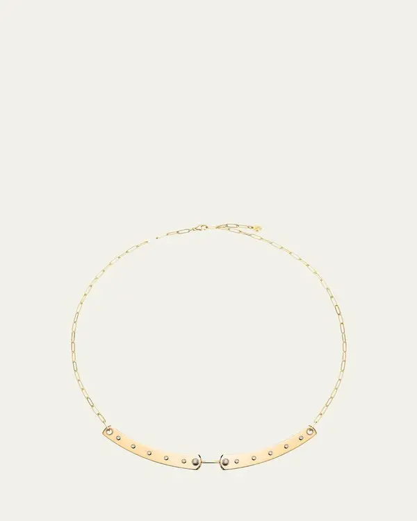 NOUVEL HERITAGE 18k Diamond Necklace - Gold