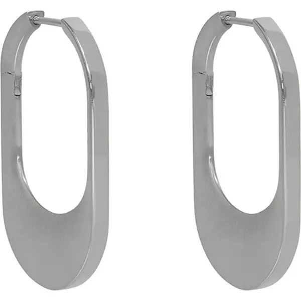 DEAN DAVIDSON Crosby Huggie Hoop Earrings - Silver