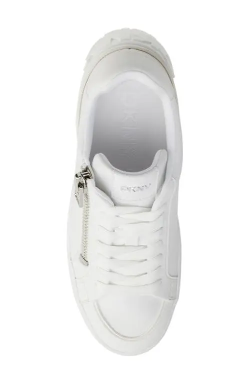 Dkny Mei Mid-rise Sneakers - White