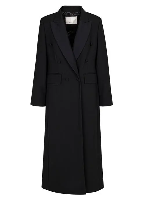 Rebecca Taylor Refined Suiting Crombie Coat