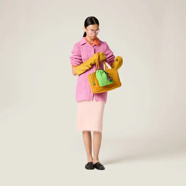 Miu Miu Mohair Pencil Skirt