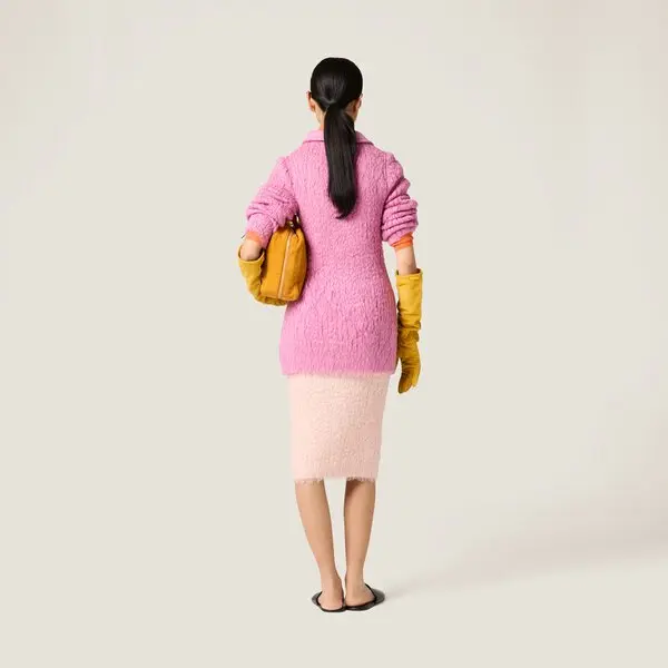 Miu Miu Mohair Pencil Skirt