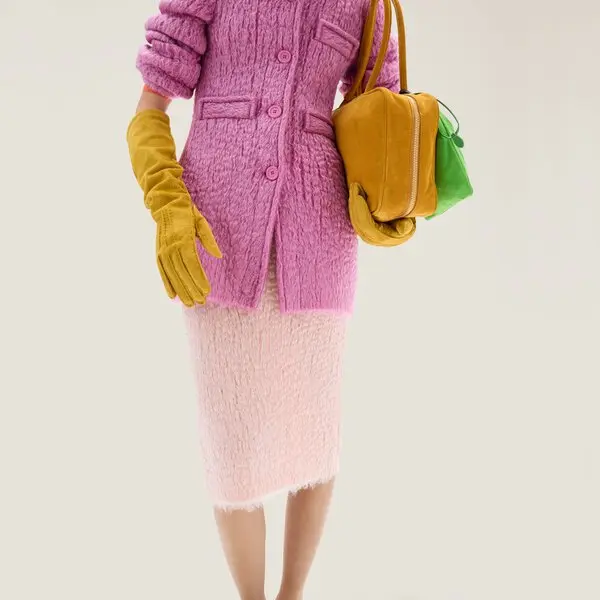 Miu Miu Mohair Pencil Skirt