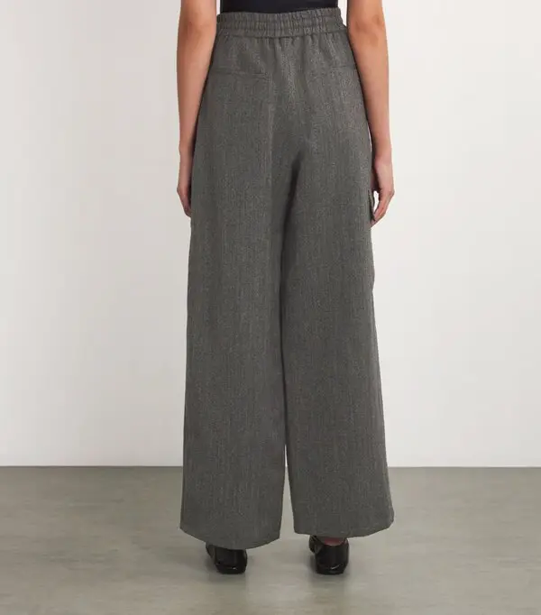 YVES SALOMON Wide-leg Cargo Trousers