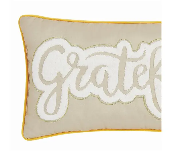TRULY SOFT Grateful 12x20 Decorative Pillow