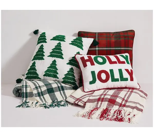 TRULY SOFT Winter Tree 18x18 Decorative Pillow