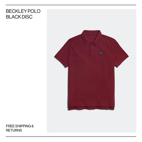 Canada Goose Beckley Polo Disc - Burnt Vermillion