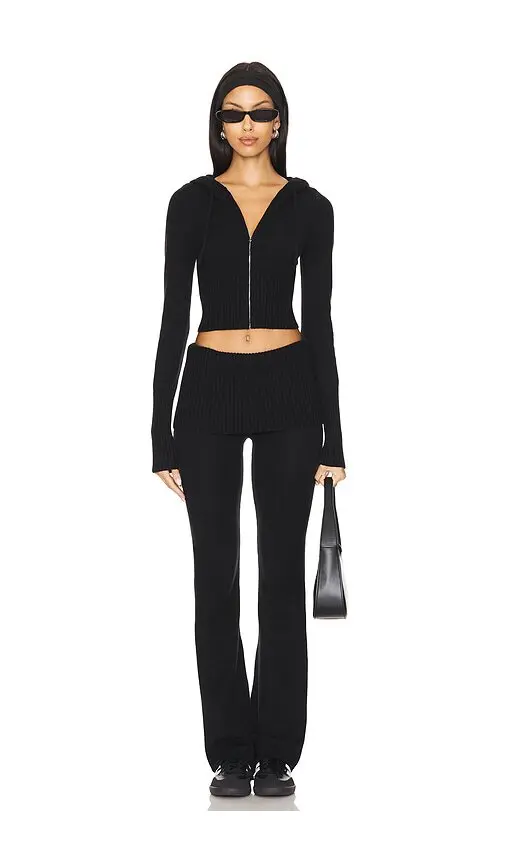 Frankies Bikinis Aimee Cloud Knit Hoodie