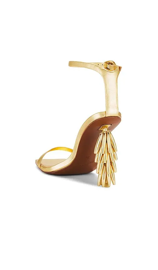 Cult Gaia Sunella Sandal In Metallic