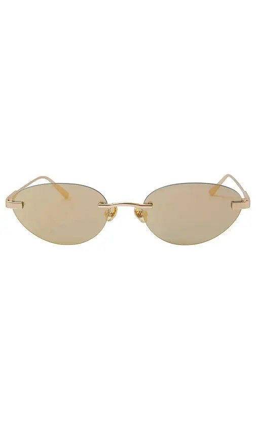 ELISA JOHNSON Trinity Sunglasses - Gloss Gold