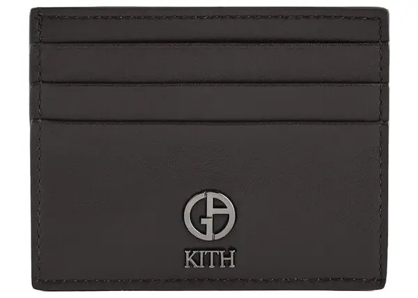 Kith X Giorgio Armani Card Holder - Black