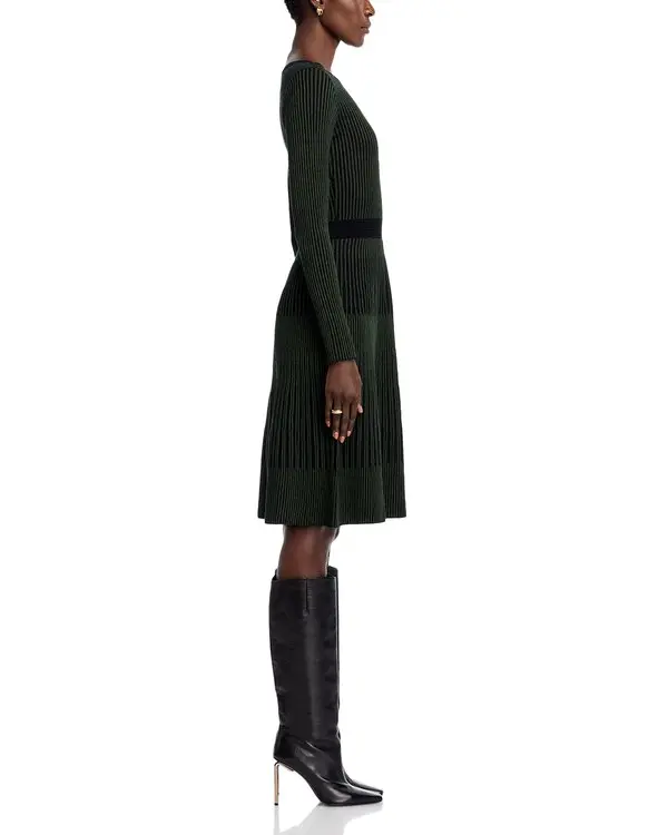 T Tahari Sweater Dress - Black/autum