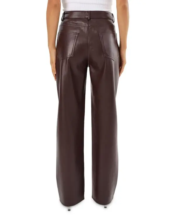 LAMARQUE Demora Straight Leg Pants - Mahogany