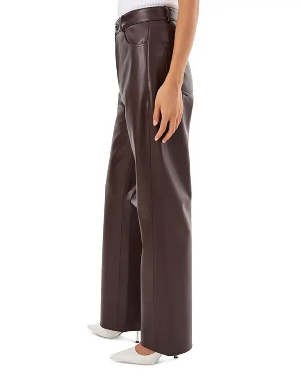 LAMARQUE Demora Straight Leg Pants - Mahogany