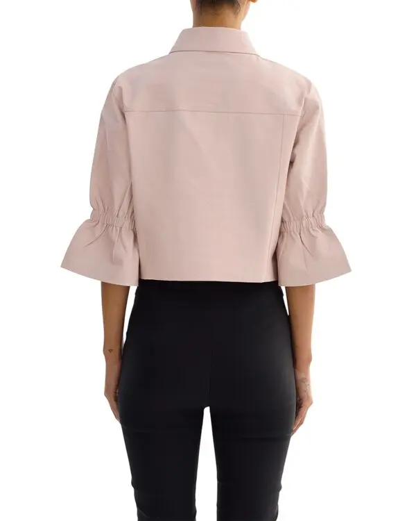 LAMARQUE Carolina Leather Jacket - Rose
