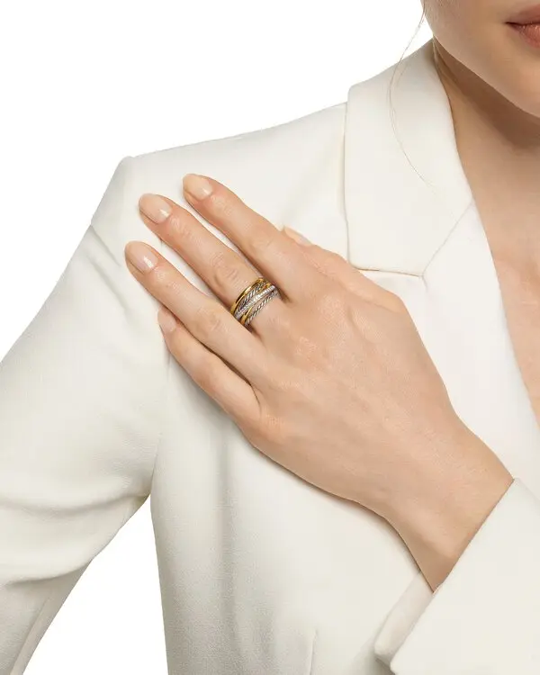David Yurman Crossover Five Row Ring