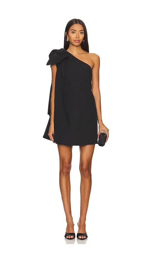 ELLIATT Kennedy One-shoulder Dress With Bow Detail