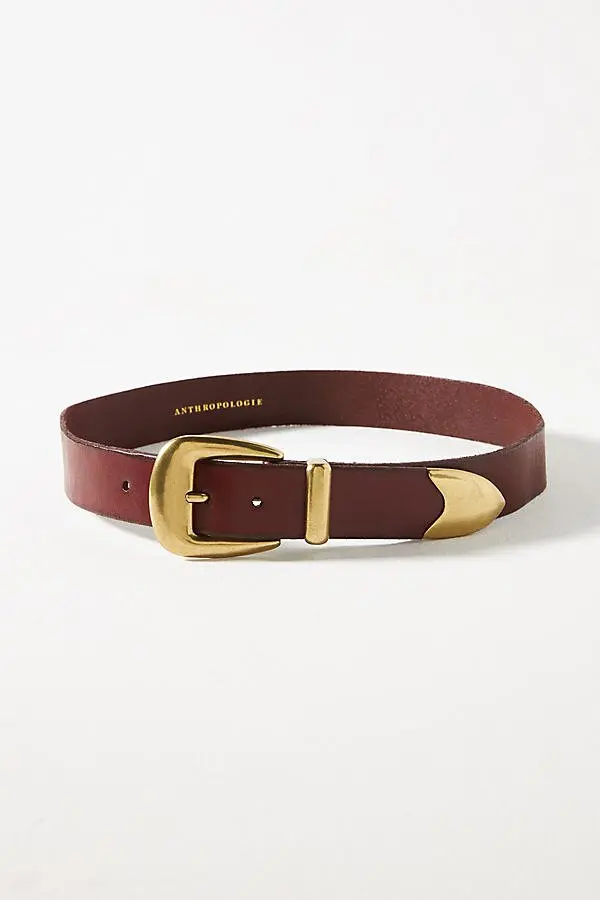Anthropologie Vintage Western Belt - Brown