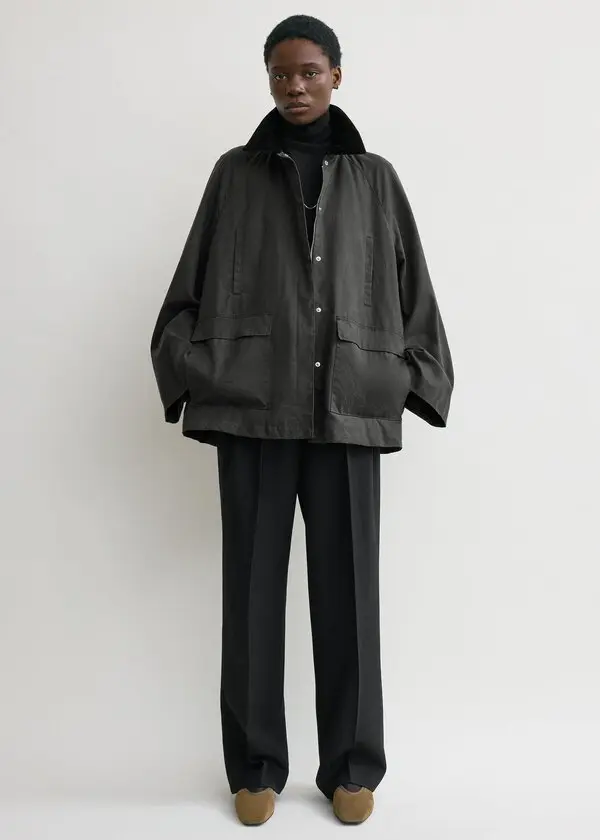 TOTEME Country Jacket - Washed Black