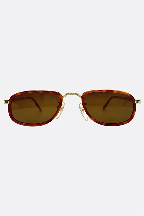 GIANT VINTAGE SUNGLASSES Giant Vintage Grover Small 90s Sunglasses - Tortoise/brown