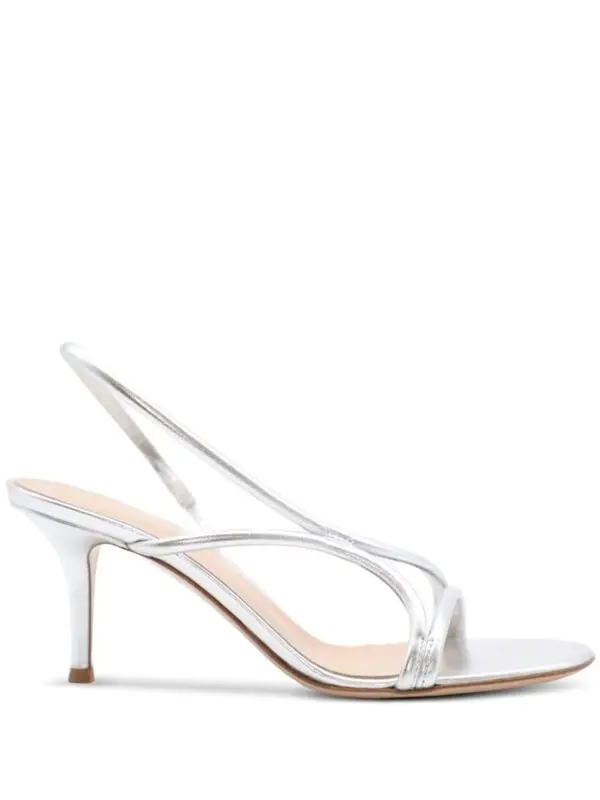 GIANVITO ROSSI Round-toe Leather Sandals