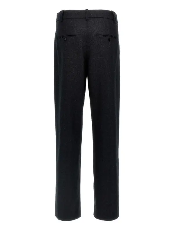 Isabel Marant Étoile Casile Flannel Trousers - Grey